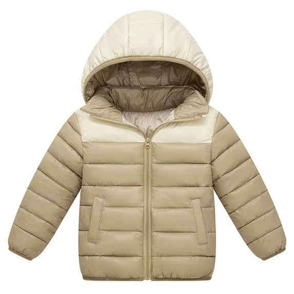 Children Cotton Padded Outerwear With Patchwork Design For Big Kids ...