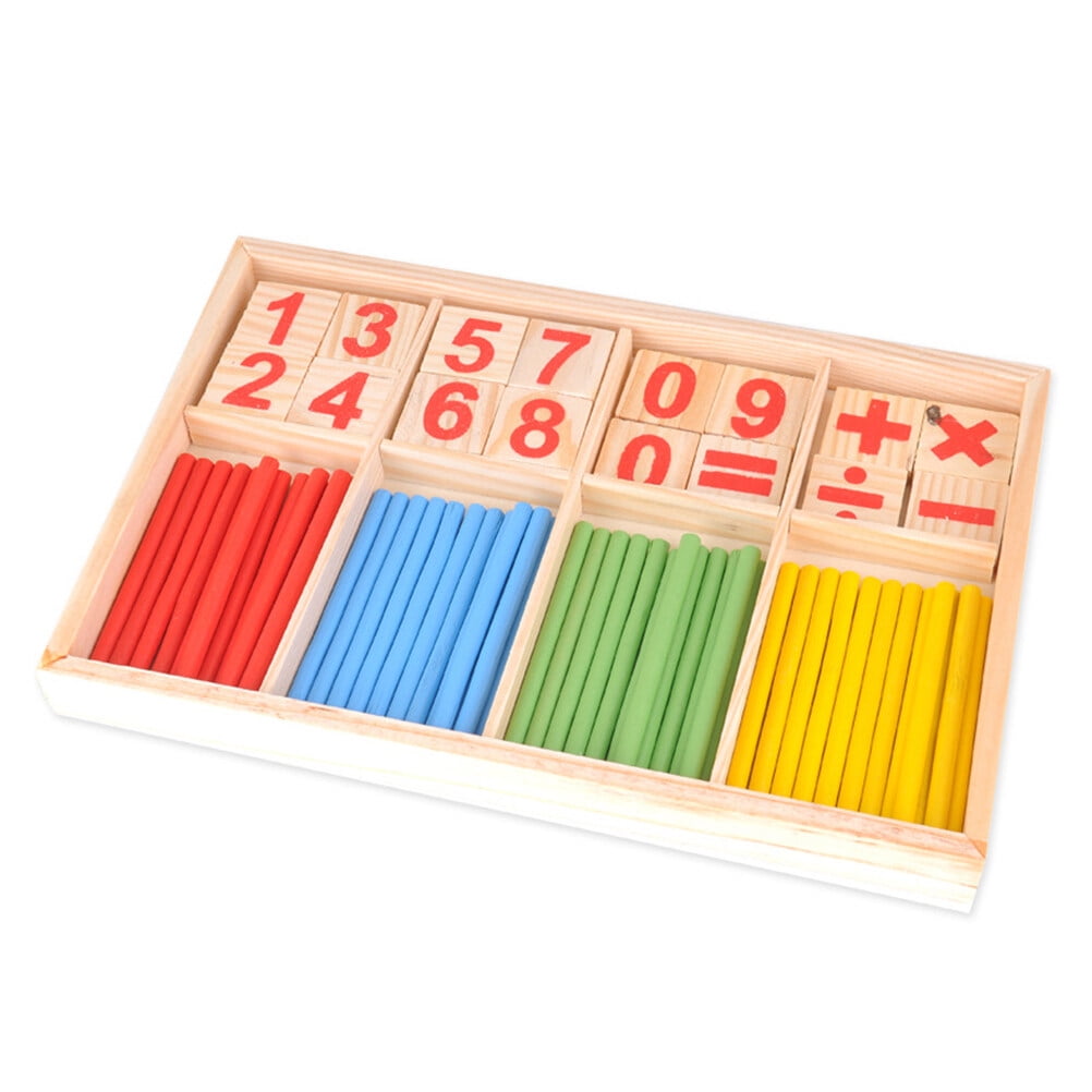 MOKKHNB Childrens Digital Cognition Toys Children Counting Stick ...
