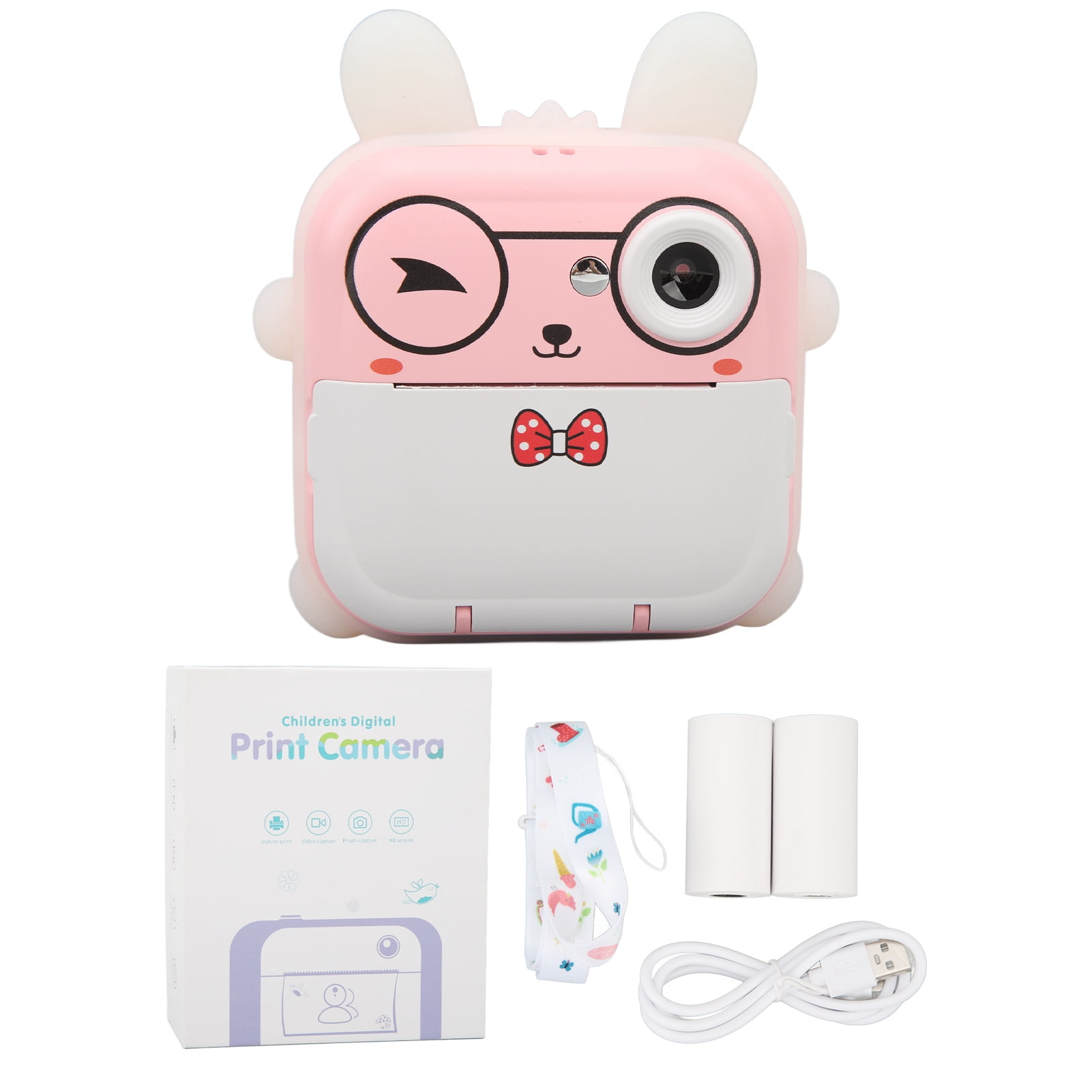 Children Cute Print Camera 24MP Multi Zoom Cartoon Smart Kids Instant ...