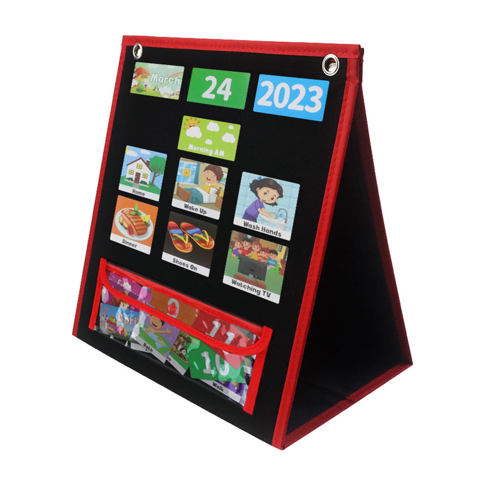 Children Daily Routine Chart with 63 Behavior Cards Visual Schedule ...