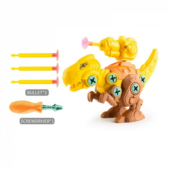 Children Dinosaurs Mount Constructor Model Set Montessori Kids Puzzles ...