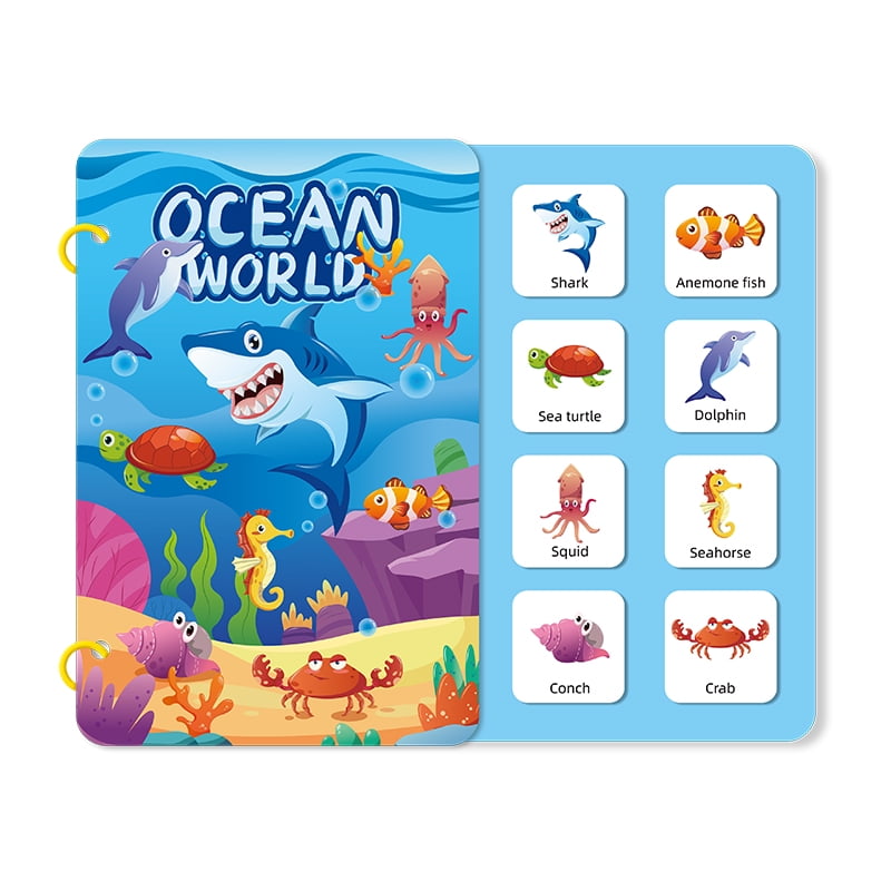 Children Early Education Quiet Busy Paste a Book Baby DIY Puzzle ...