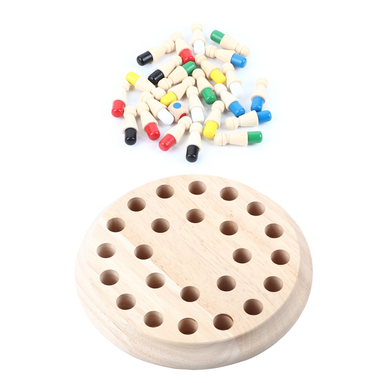 Children Early Educational Toy Wood Memory Game Stick Chess Game 3D ...