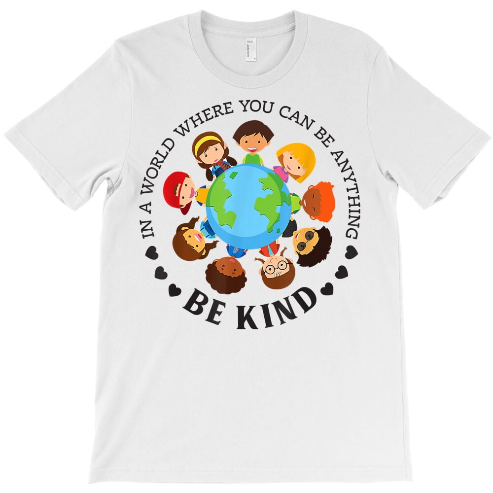 Children Earth Be Kind We Wear Orange for Unity Day Themed Graphic Fun ...