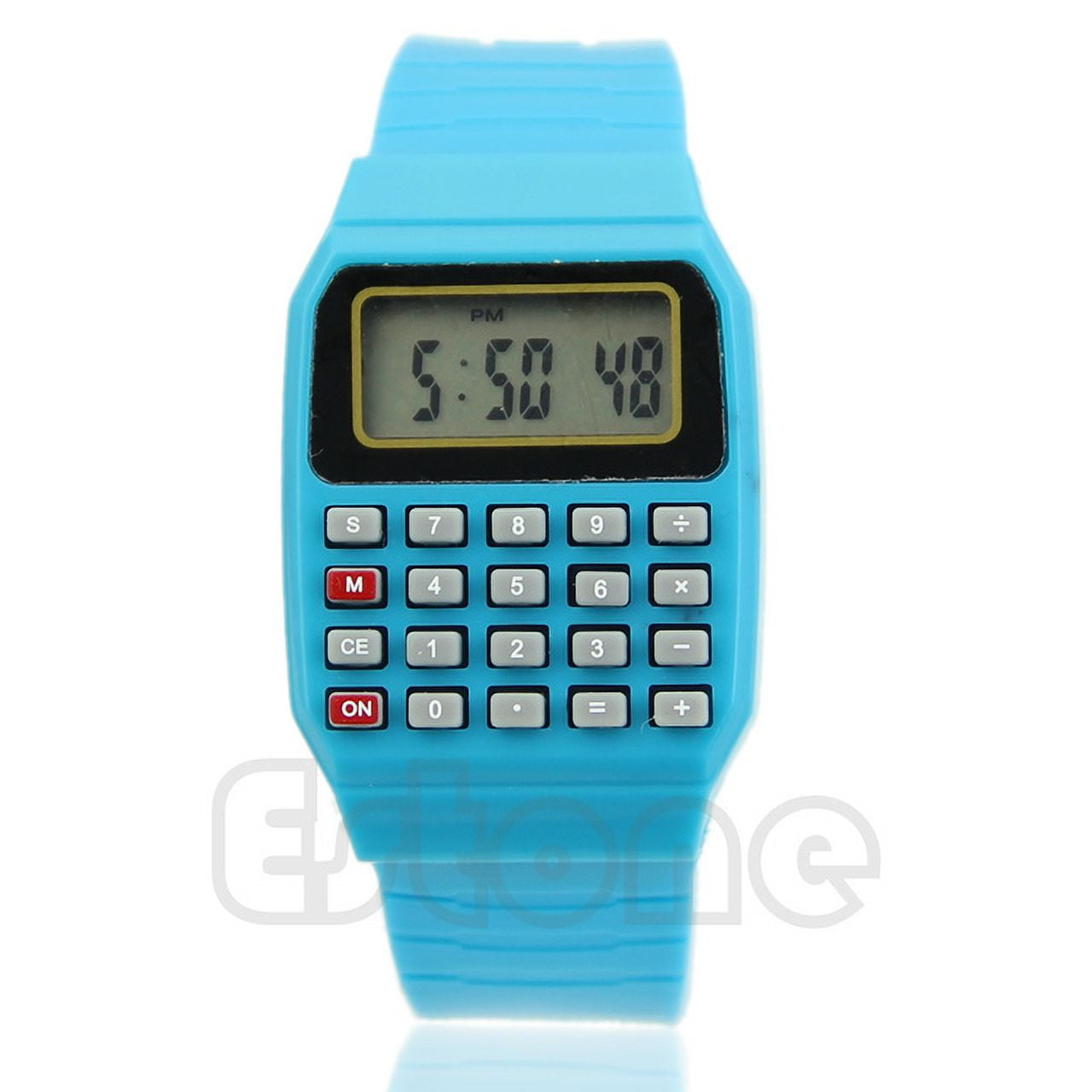 Children Electronic Calculator Silicone Date Multi-Purpose Keypad Wrist ...