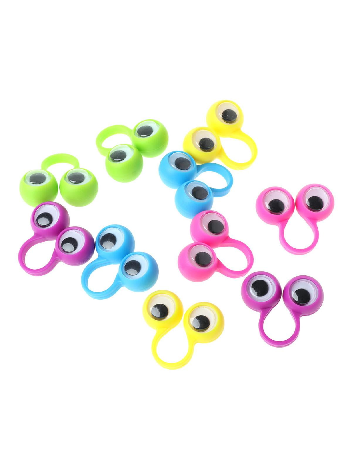 Children Finger Puppet Wiggle Eyes Model Ring Toy for Girls Boys Game ...