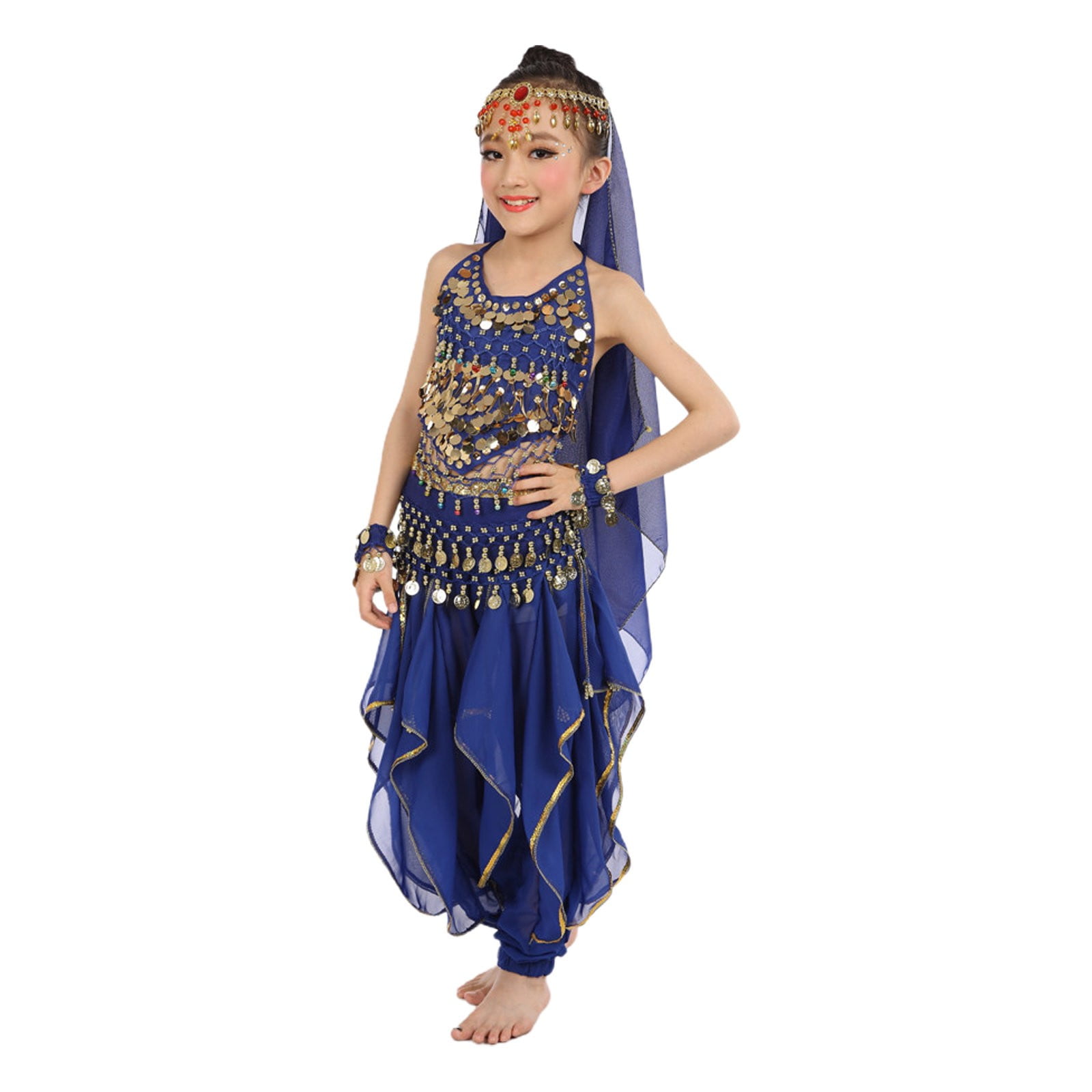 Children Girl Dance Clothes Belly Dancing Dance Cloth Belly Dance Sets ...