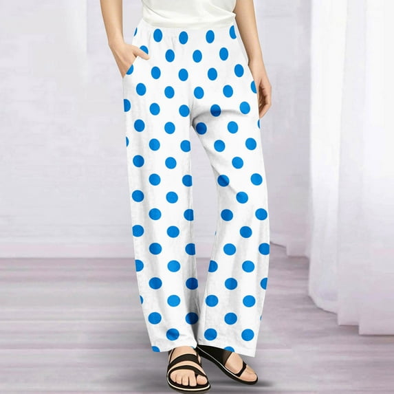 Children Girls Print Sport Pants Loose High Waist Wide Leg Workout Out ...