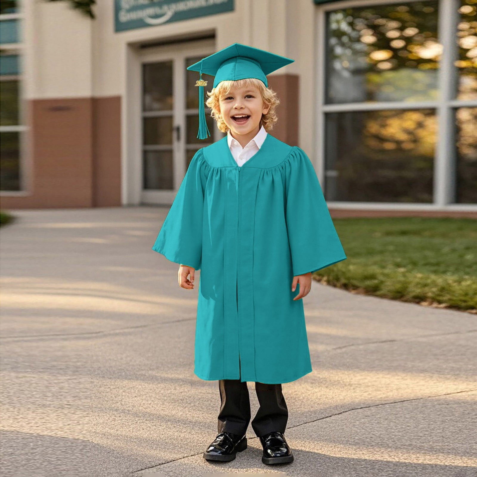 Children Graduation Outfit for Boys Kids Graduation Cap and Gown ...