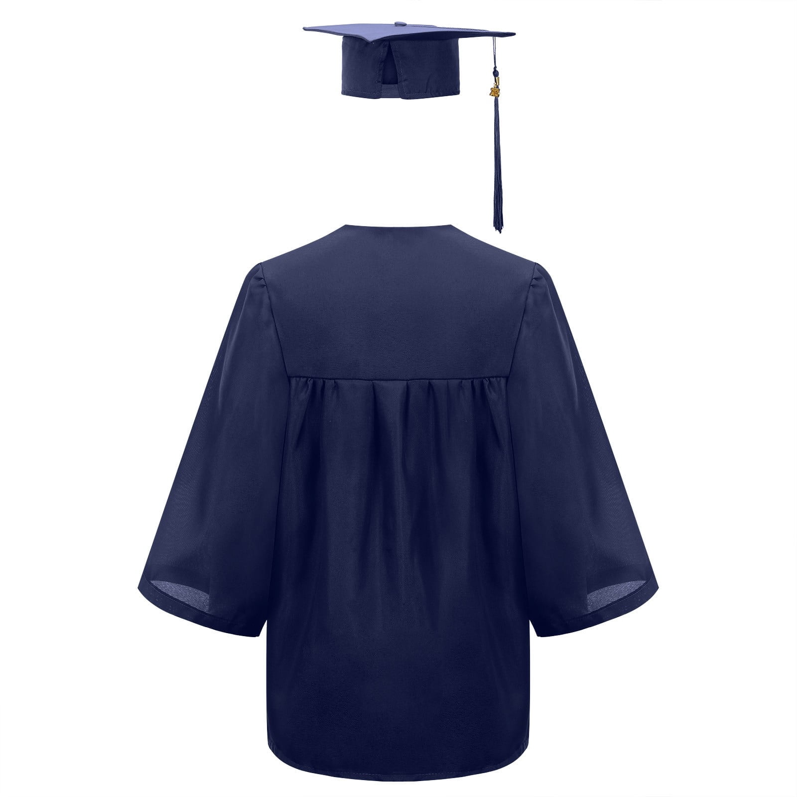Children Graduation Robe Toddler Cap and Gown Kindergarten Outfit Set ...