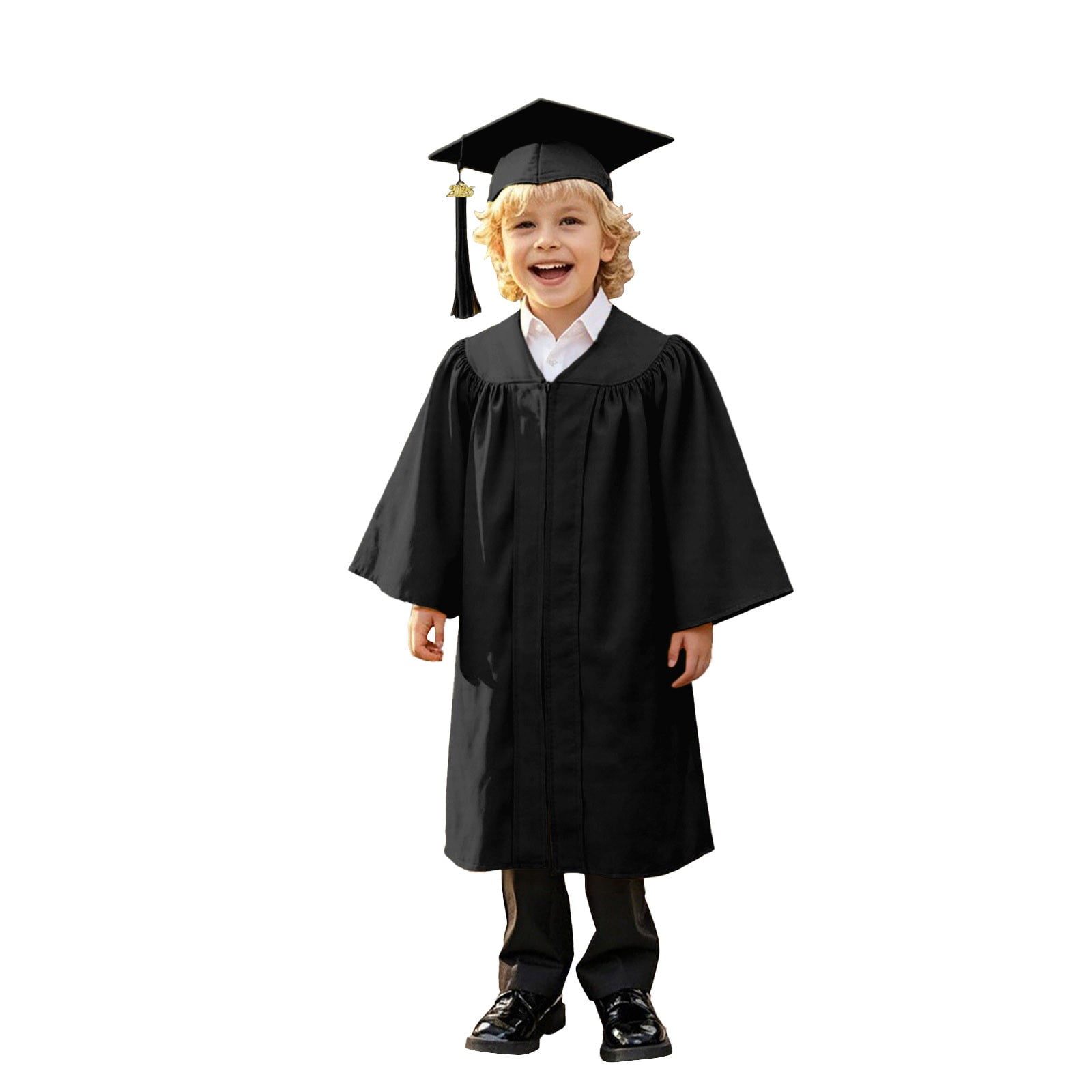 Children Graduation Robes Kindergarten Cap and Gown Outfit Set with ...