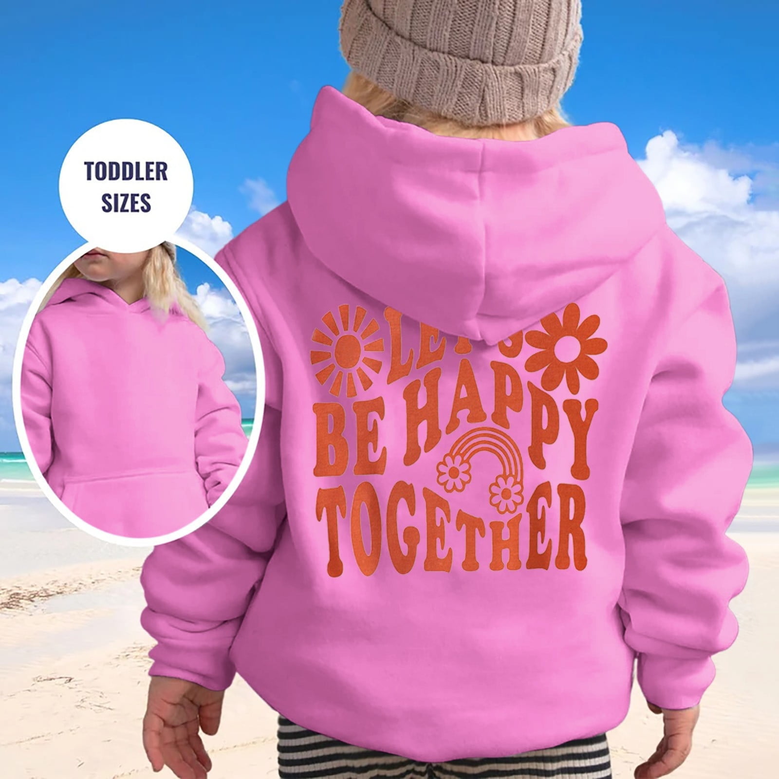 Children Hoodies for Girls Long Sleeve Pullover Cute Hoodie for Teen ...