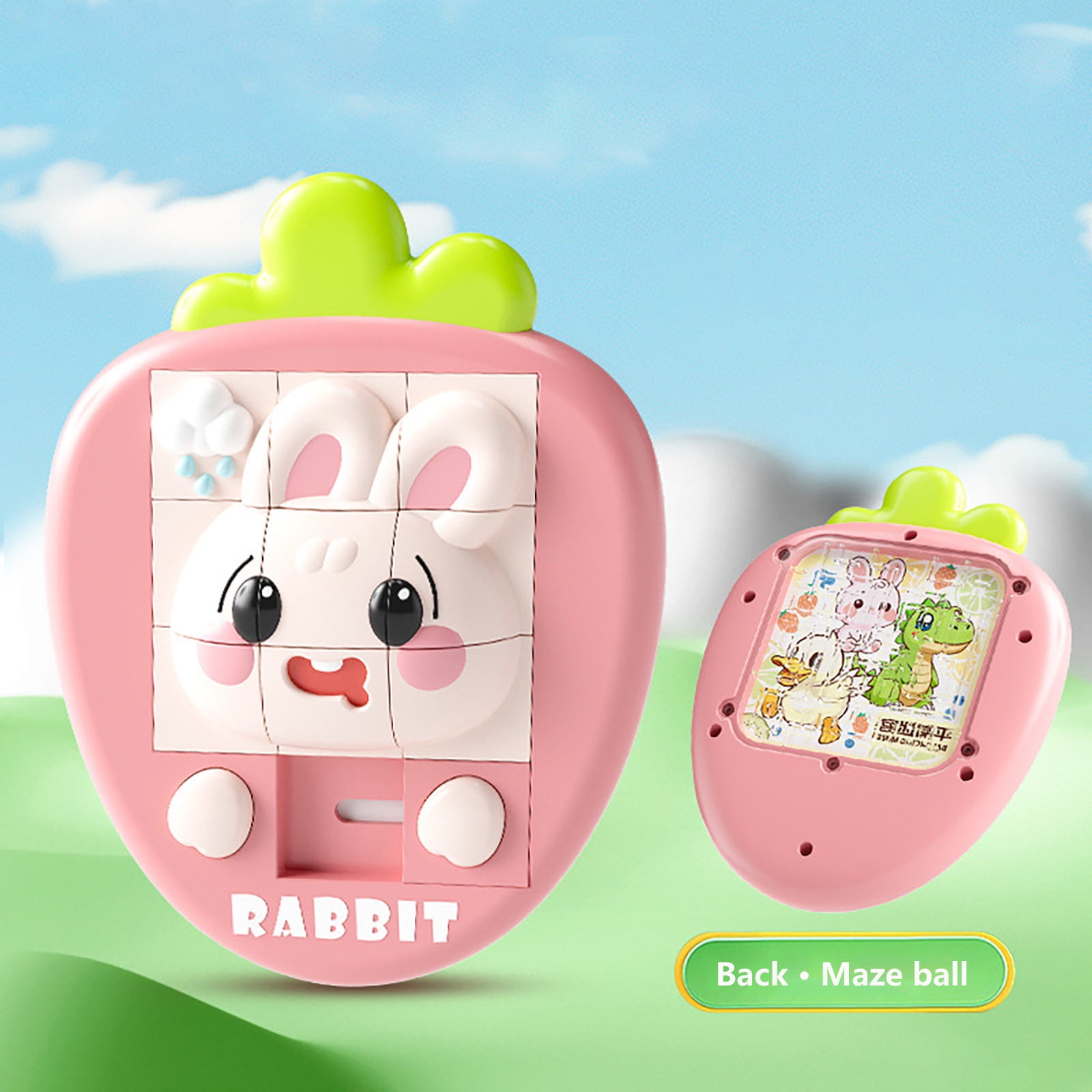 A Children Huarong Road Sliding Puzzle Brain Teaser Toy Logical ...