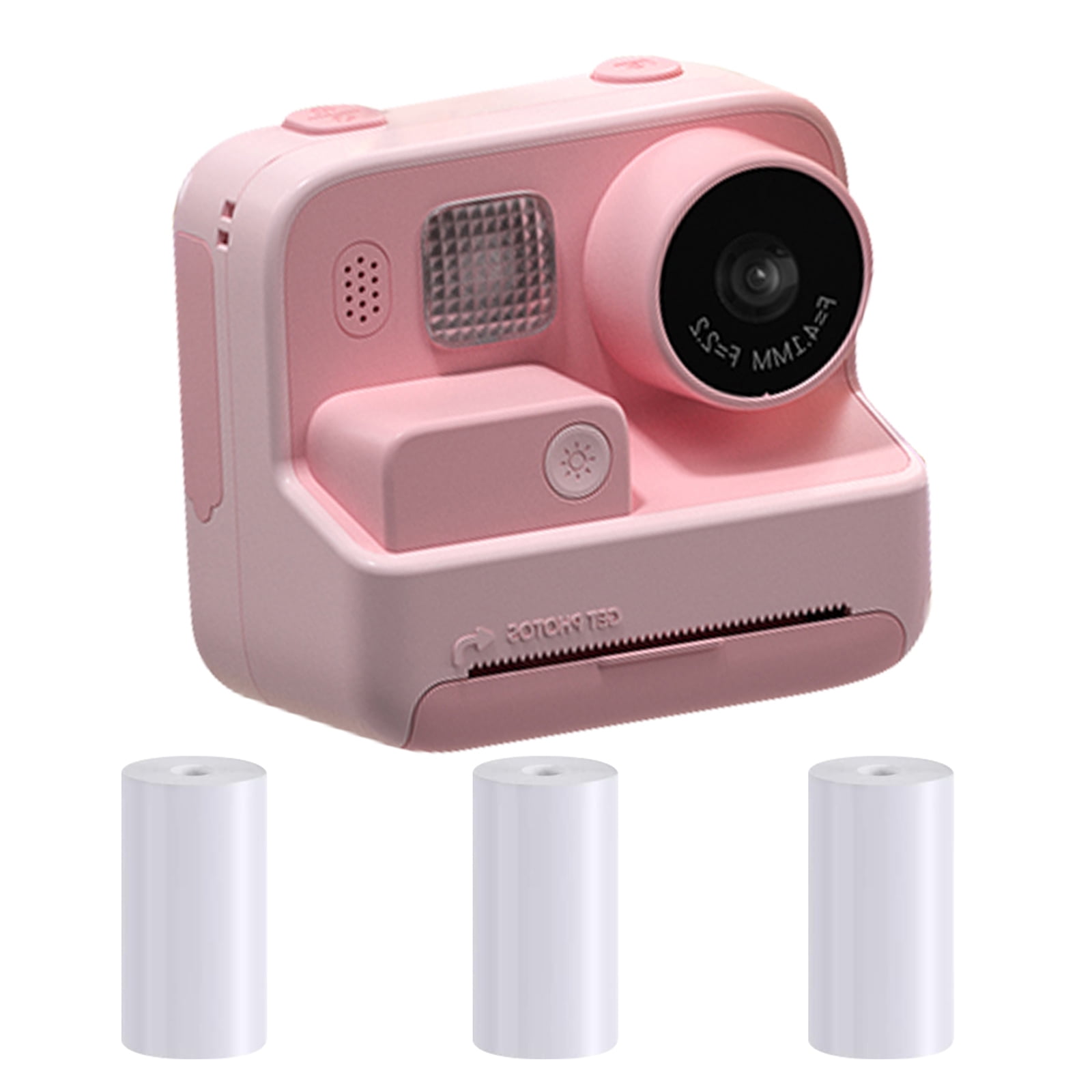 Children Instant Camera HD 1080P Video Photo Digital Print Cameras Dual ...