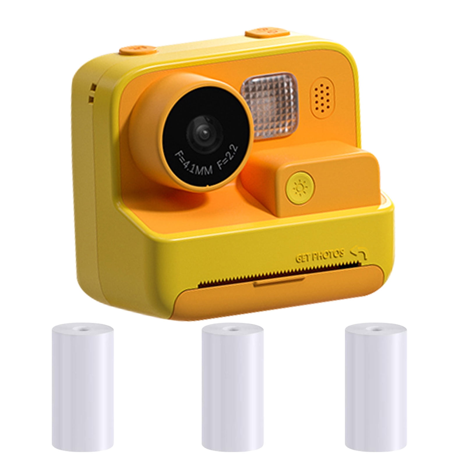Children Instant Camera HD 1080P Video Photo Digital Print Cameras Dual ...