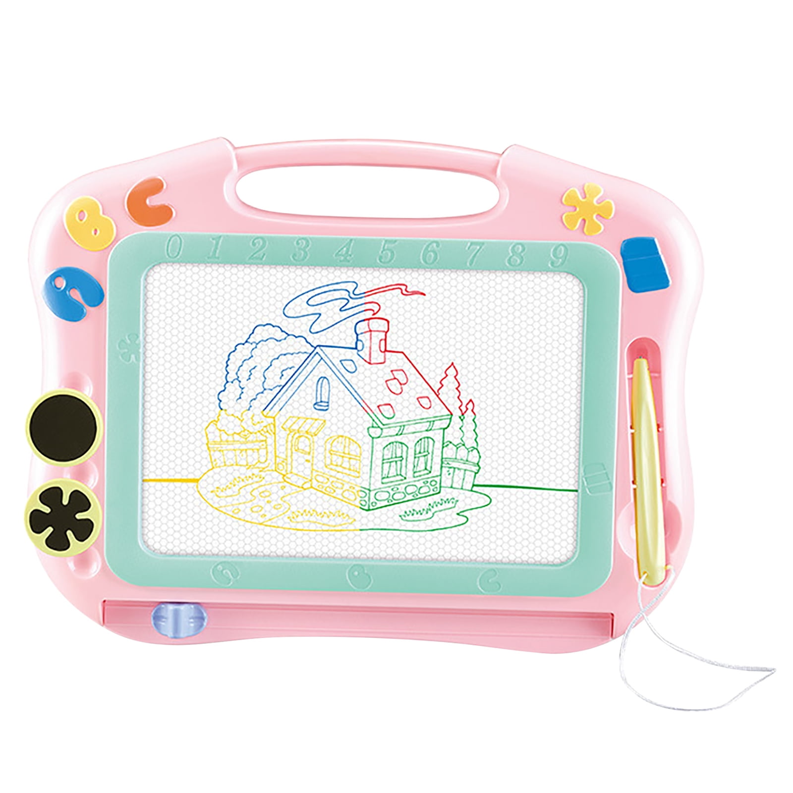 Children Intelligence Toy Educational Erasable Plastic Drawing Board ...