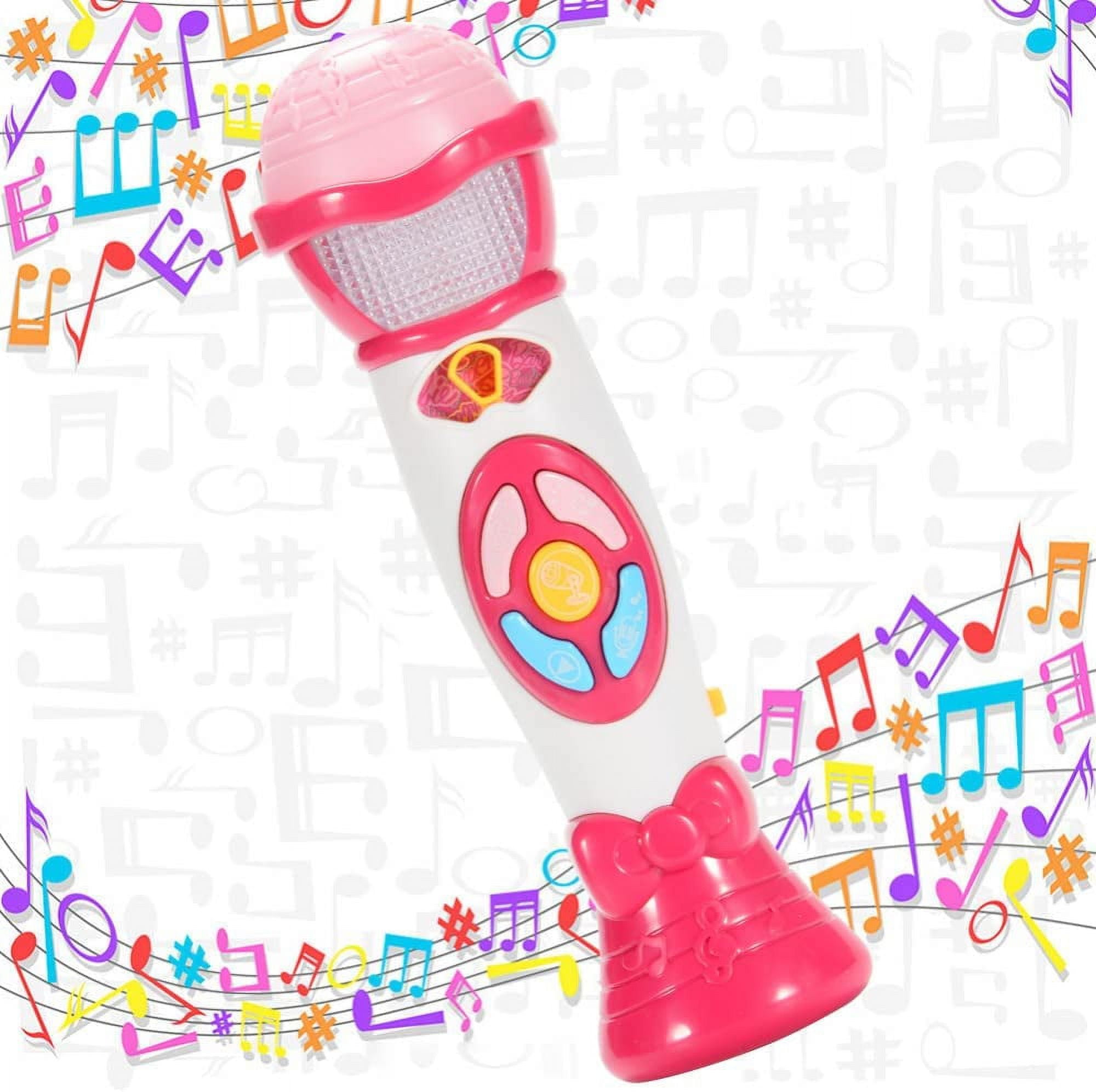 Children Karaoke Microphone Toy，Wireless Handheld Microphone with ...