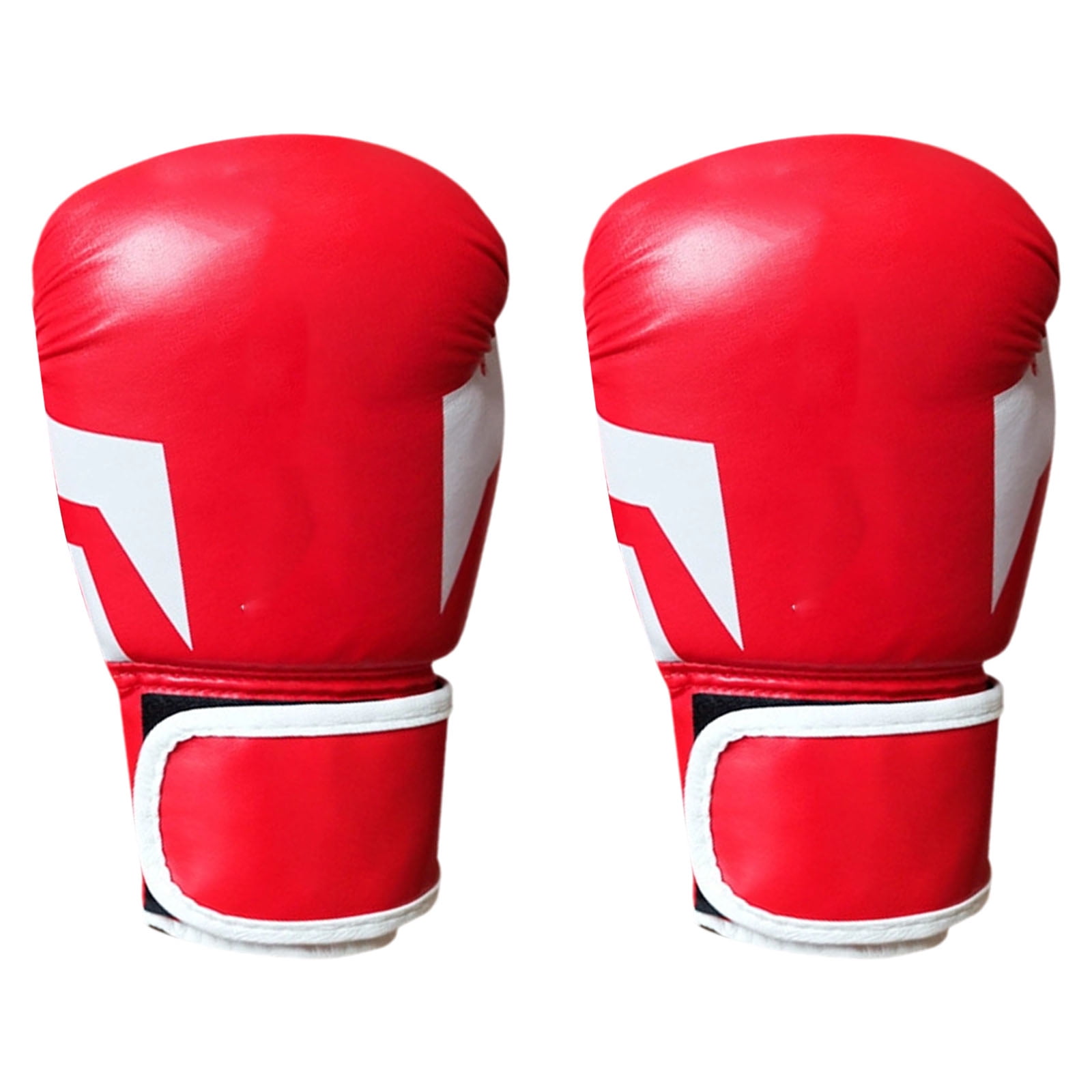 Children Kickboxing Boxing Gloves Adjustable Fighting Mitts PU Leather ...