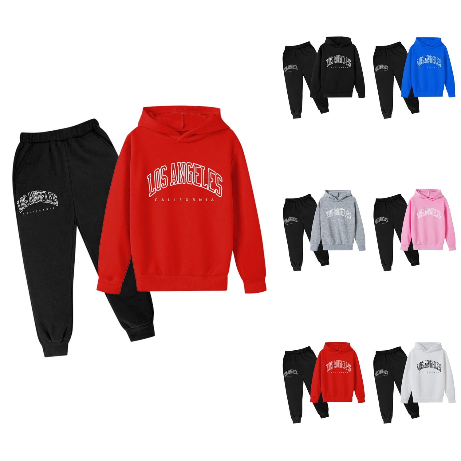 Children Kids Casual Letter Printed Long Sleeve Hoodie Pullover ...