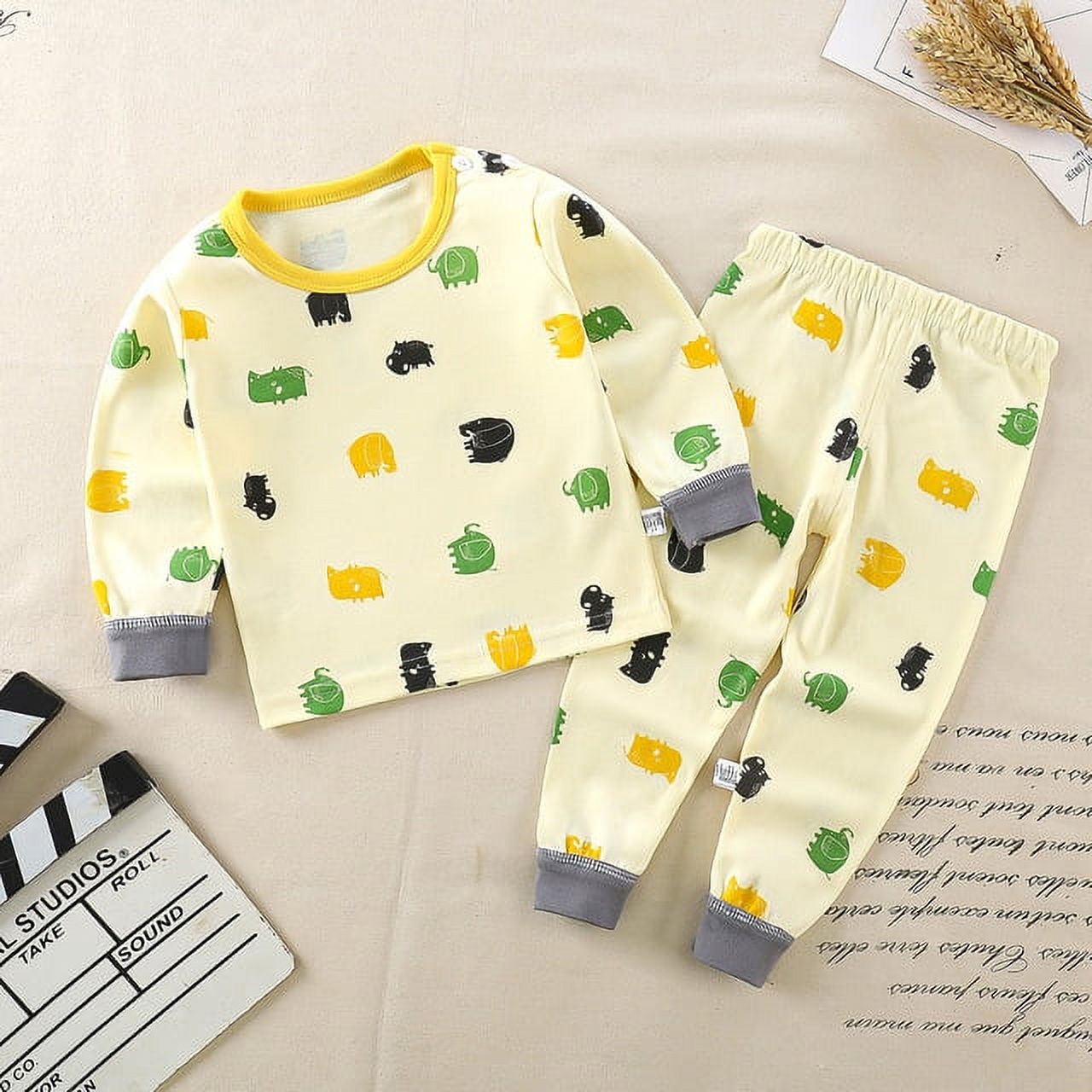 Children Kids Clothes Sets Boys Girls Suit Pajamas Clothinng Pants ...