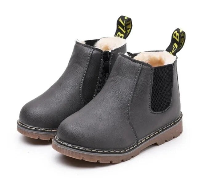 Children Kids Fashion Boots Spring Teen Girls Chelsea Boot With Zip Big ...