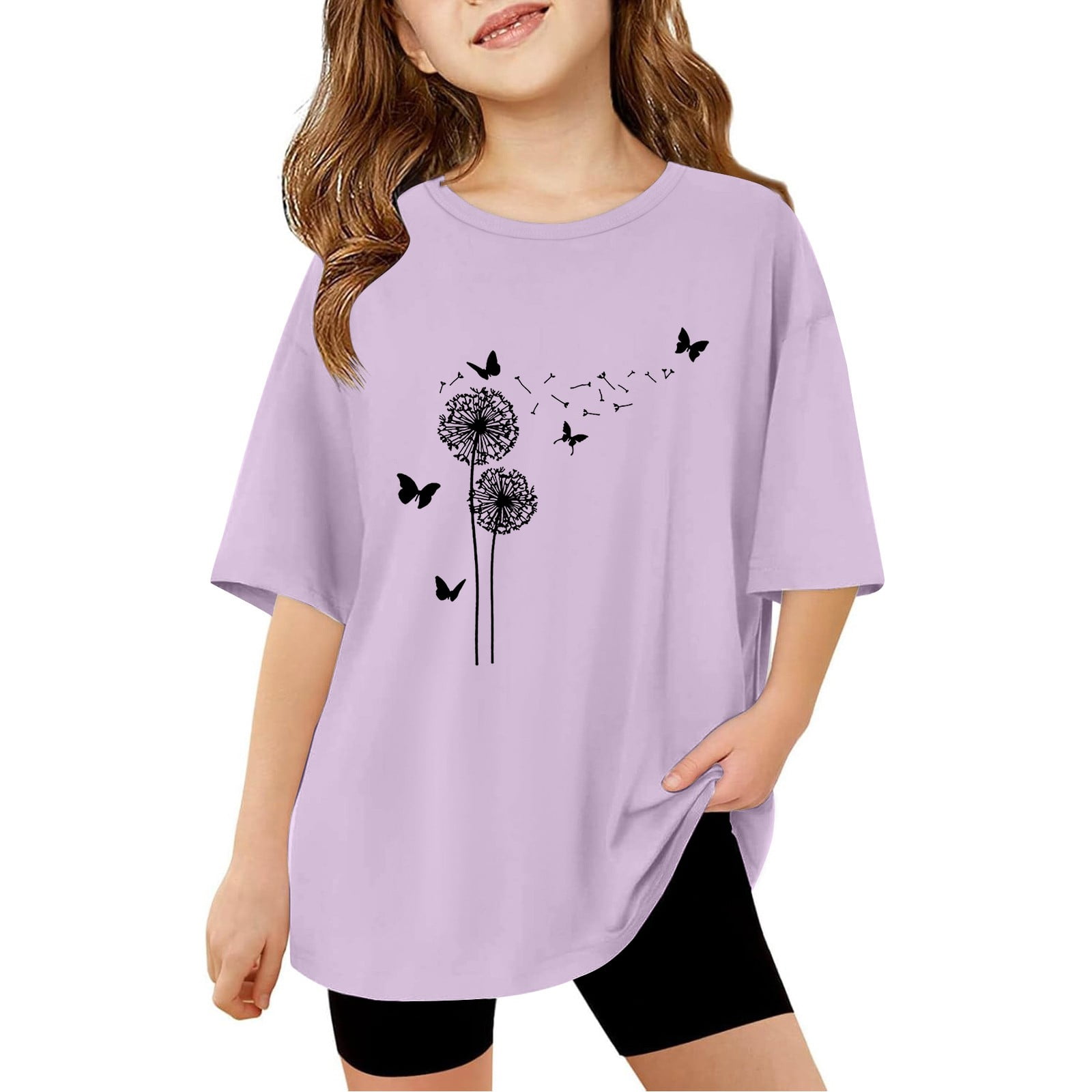 Children Kids Girls Short First Birthday Shirt Girl Sleeve T Shirts ...