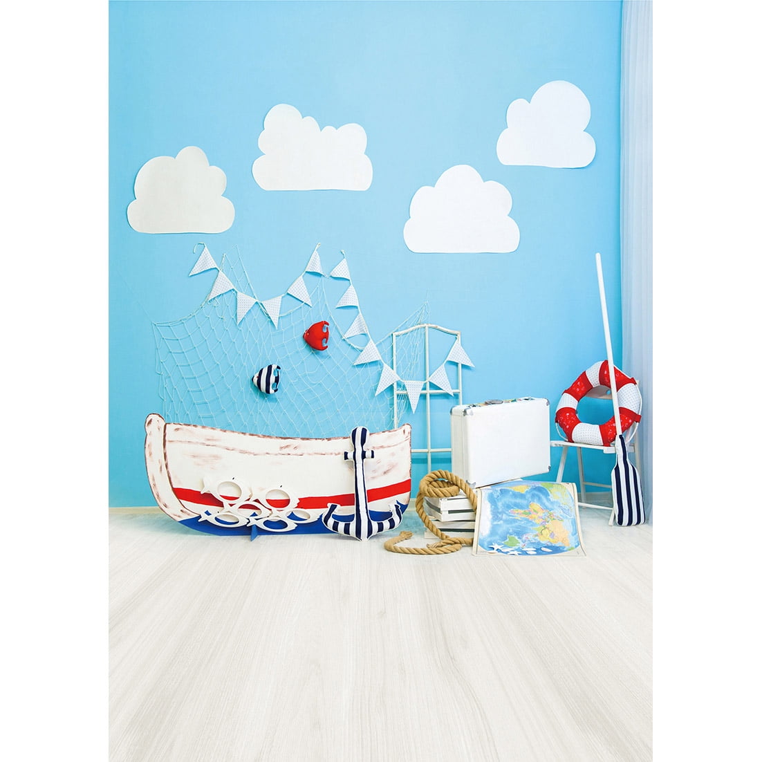 Children Kids New Born Baby Photography Backdrop White Wooden Floor ...