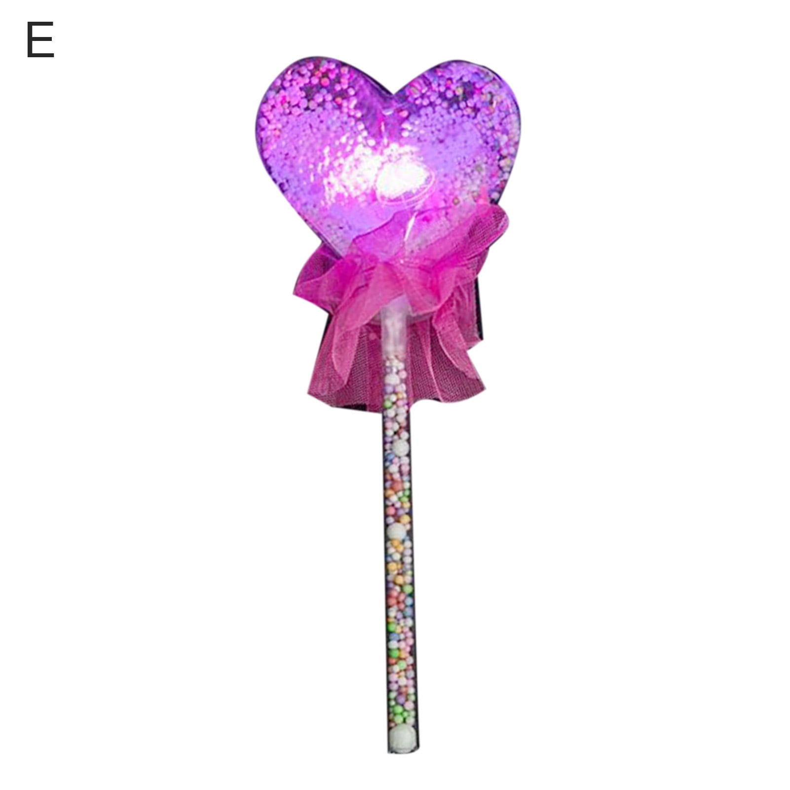 Children Kids Plastic Glowing Ball Wand Glow Stick Toy Christmas ...