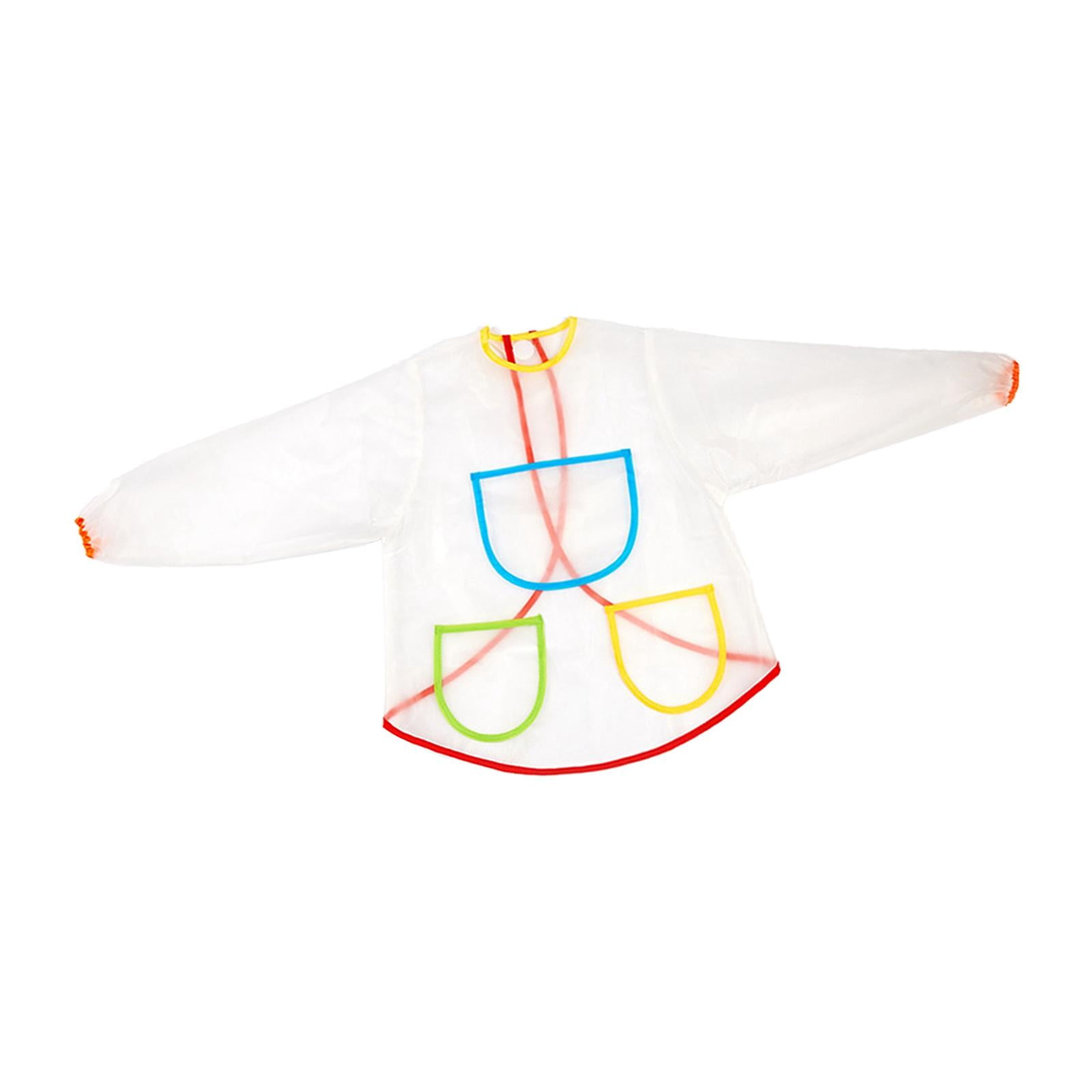 Children Kids Smock Drawing Painting Apron School Kindergarten Baby ...
