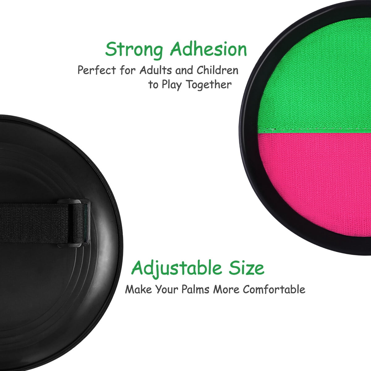 KAKOWELY Indoor Catch Toys Nylon 3-Pcs for Rainy Day Indoor Fun 18.5In ...