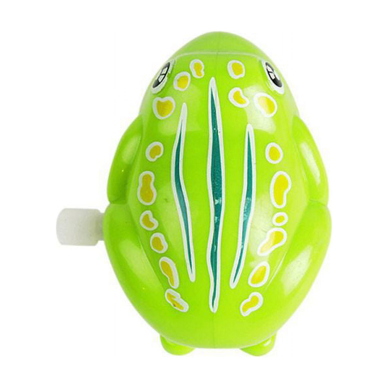 Children Kids Frogs Wind up Clockwork Jumping Frog Plastic Realistic ...