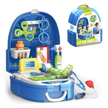 Kids Veterinary Set-11 Piece Complete Toy Set - Pretend Play Set by Hey ...