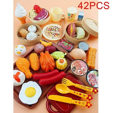 51pcs Kitchen Cooking Toy Set Kids Pretend Play Toy Simulation Kitchen ...