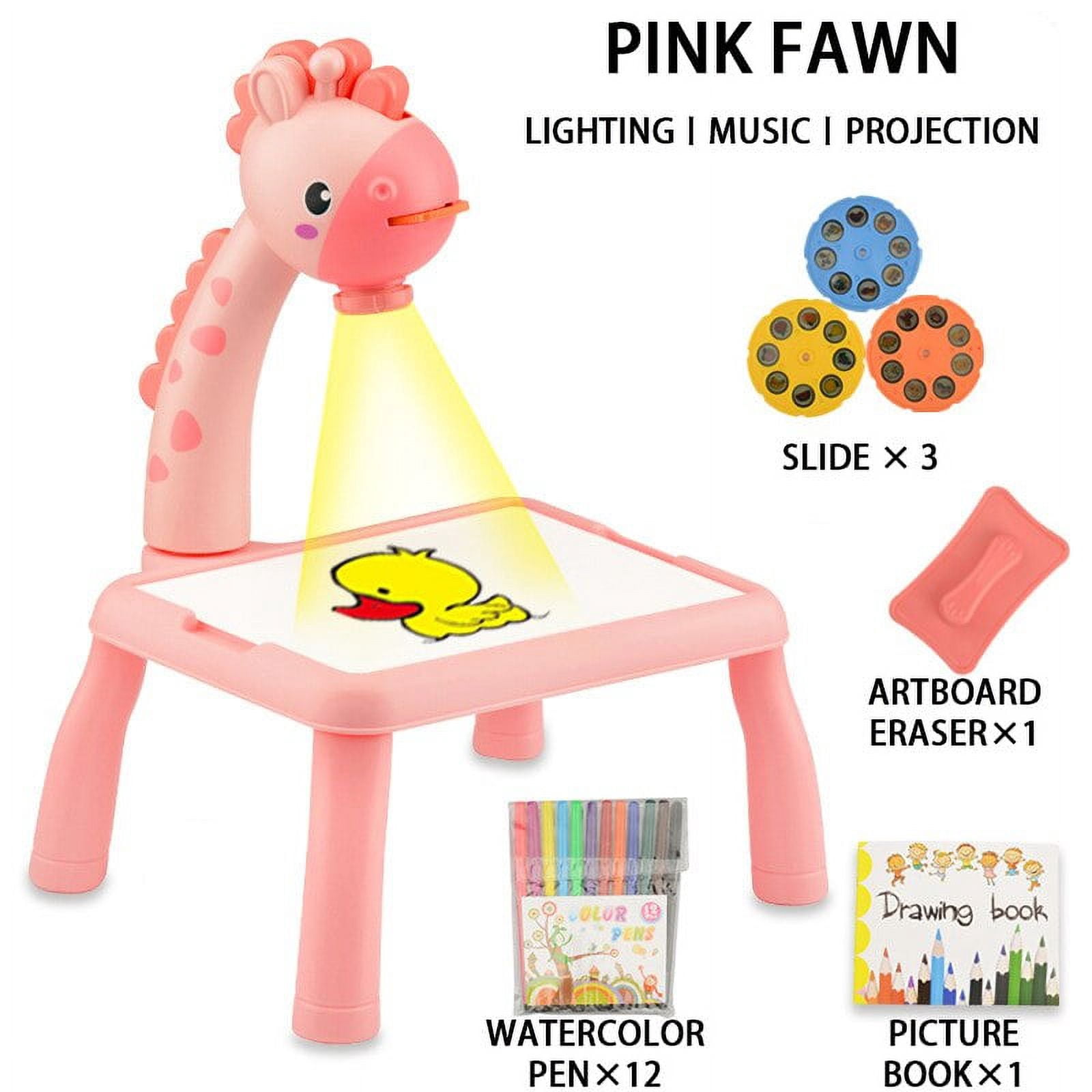 Children Led Projector Painting Art Drawing Table Light Toy for Kids ...