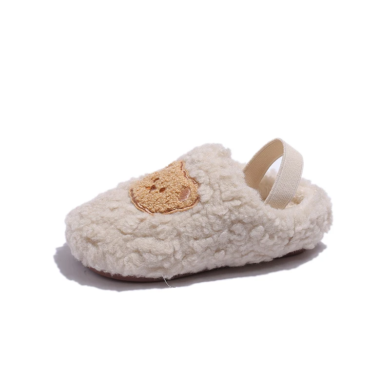 Children Leopard Cork Sandal Kid Autumn Winter Mules for Girls Boys ...