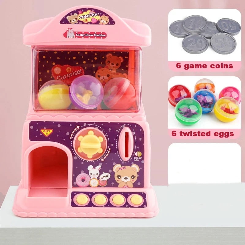 Children Mini Egg Twisting Machine Kids pleasantly surprised Fun Blind ...
