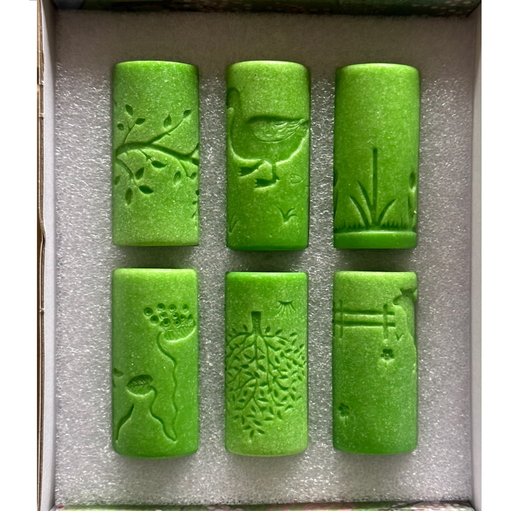 Children Nature Themed Rolling Stamps Cylinder Roller For Hand On ...