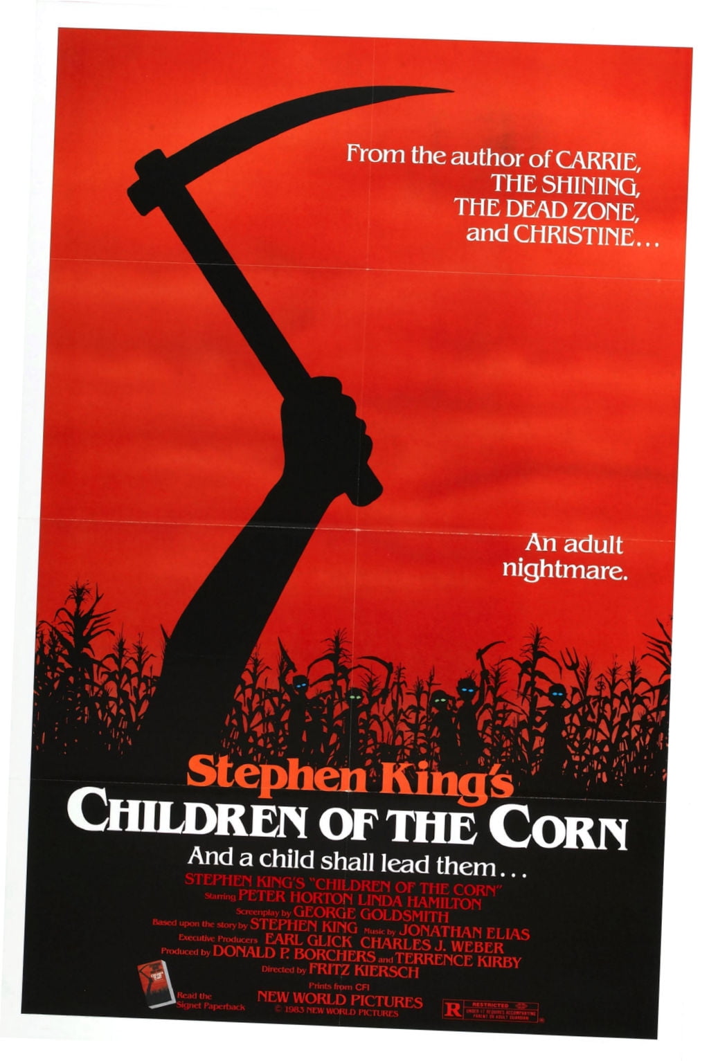 Children Of The Corn Movie poster Metal Sign Art Print 8x12 Multi-Color ...