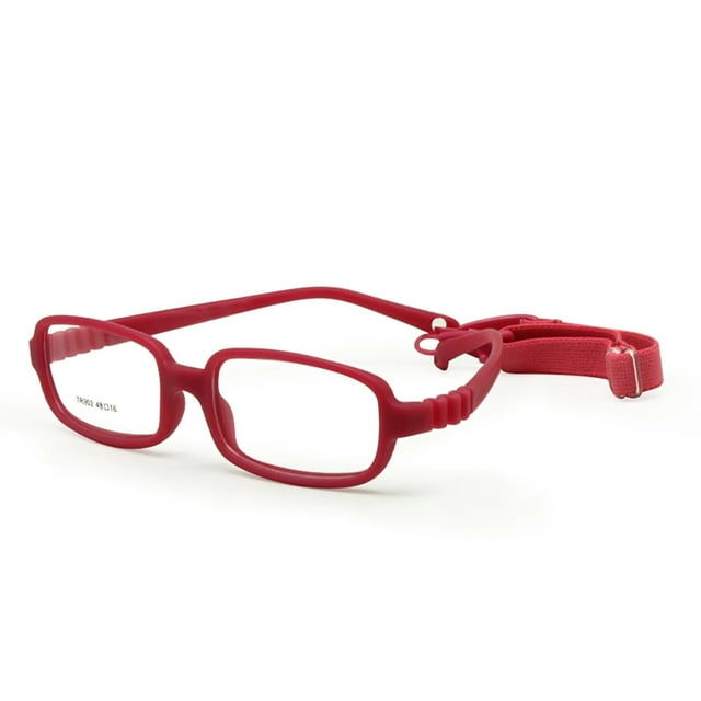 Children Optical Glasses Frame with Strap Size 48 One-piece No Screw ...