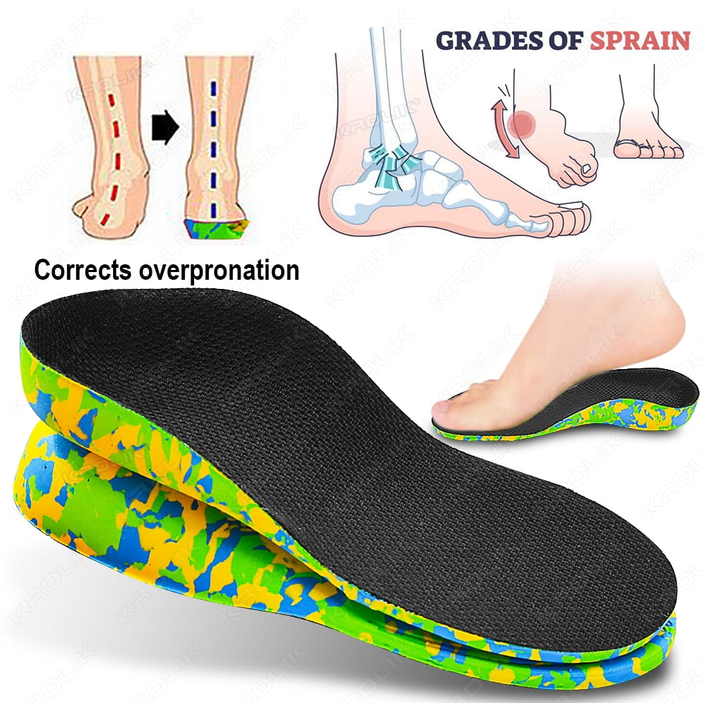 Children Orthotics Insoles for Flat Feet Correction foot Care Kids Arch ...