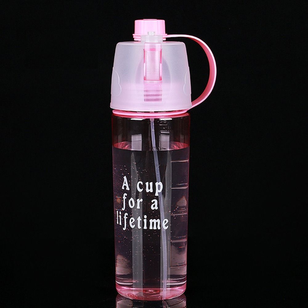 Children Outdoor Cartoon Water Cup 600ML Cute Antler Straw Drinkware ...