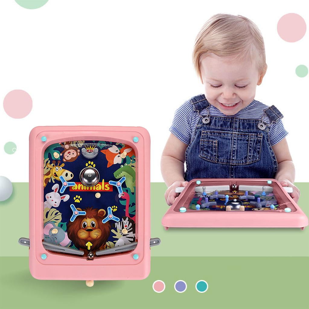 Children Pinball Games Pinball Game Kids Indoor Portable Board for Kids ...