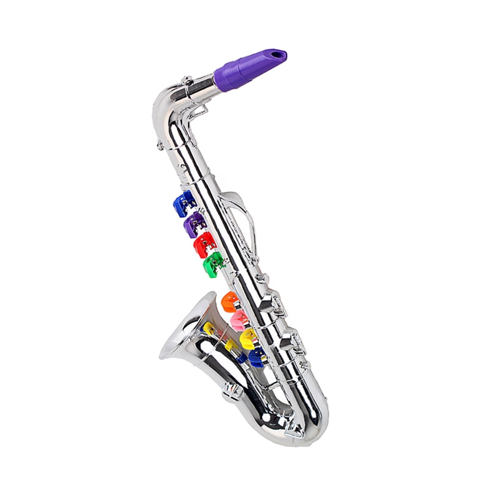 Children Plastic Trumpet Toy Musical Instruments Toy Saxophone 8 ...