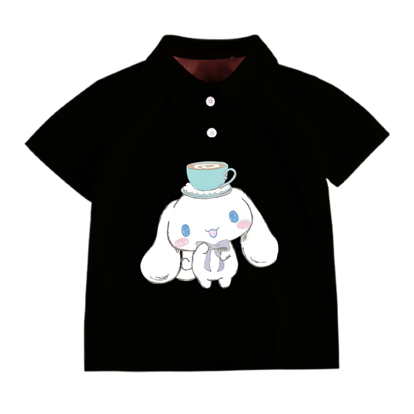 Children Polo shirt Kawaii Sanrio Hello Kitty T Shirt Cinnamoroll ...