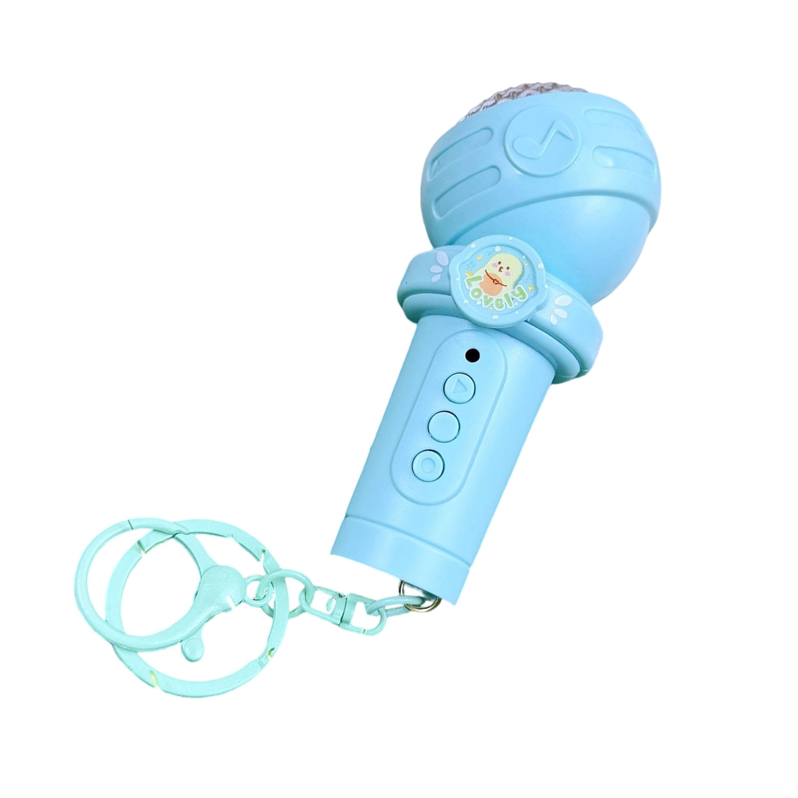 Children Portable Recording Device Keychain Microphone Shape Voice ...