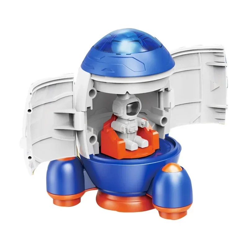 Children Puzzle Space Toy Car Simulation Model Astronaut Rocket ...