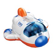 Green Toys Rocket with 2 Astronauts Toy Vehicle Playset, Blue/Red ...