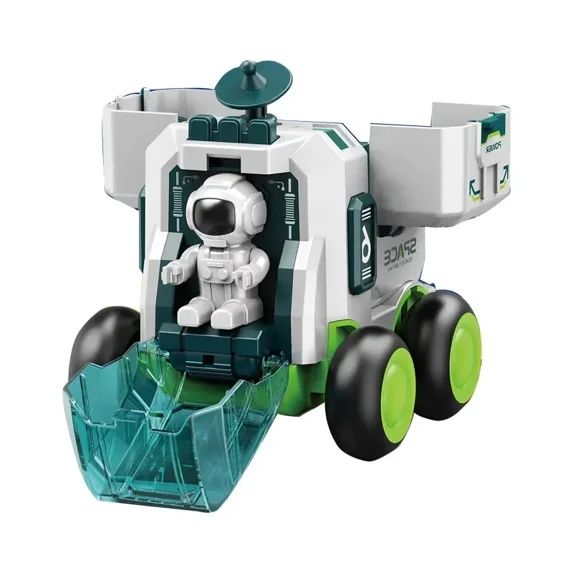 Children Puzzle Space Toy Car Simulation Model Astronaut Rocket ...