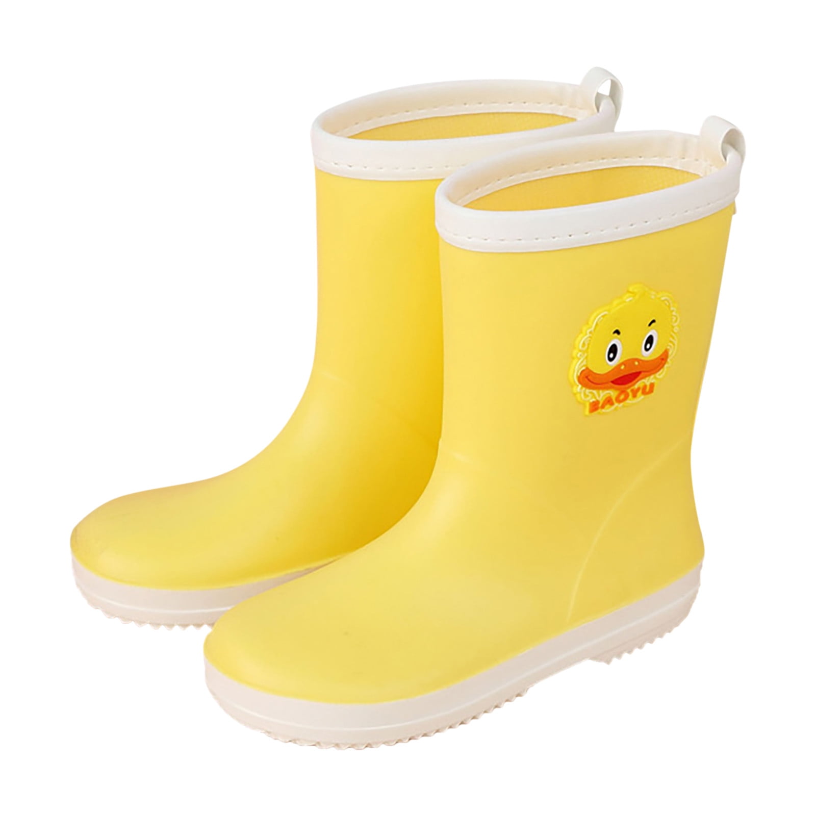 Children Rain Boots Comfortable Wrapped Cartoon Removble Interior ...