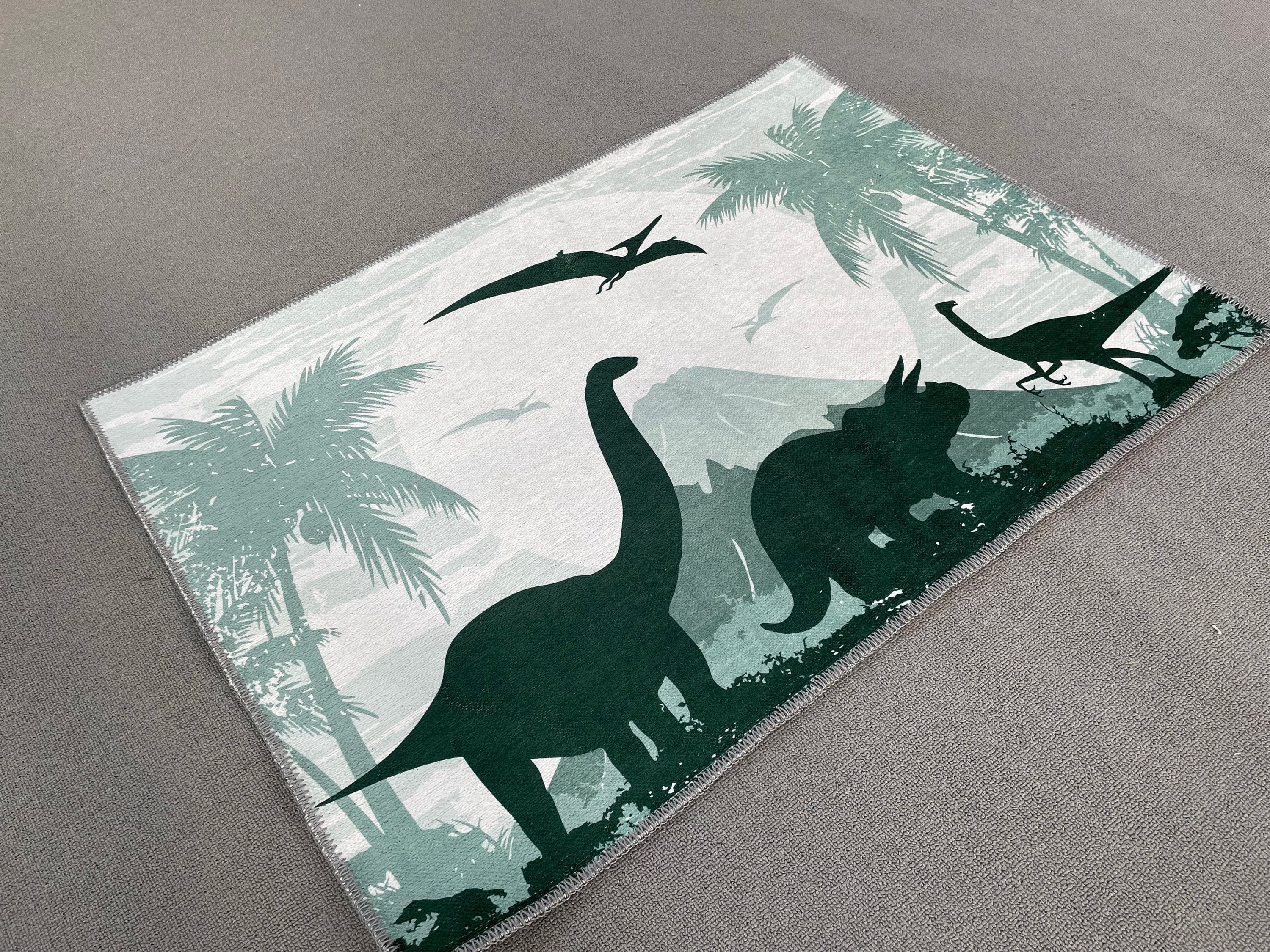 Children Room Rug, Office Decor Rugs, Large Rugs, Kids Rugs, Dinosaur ...